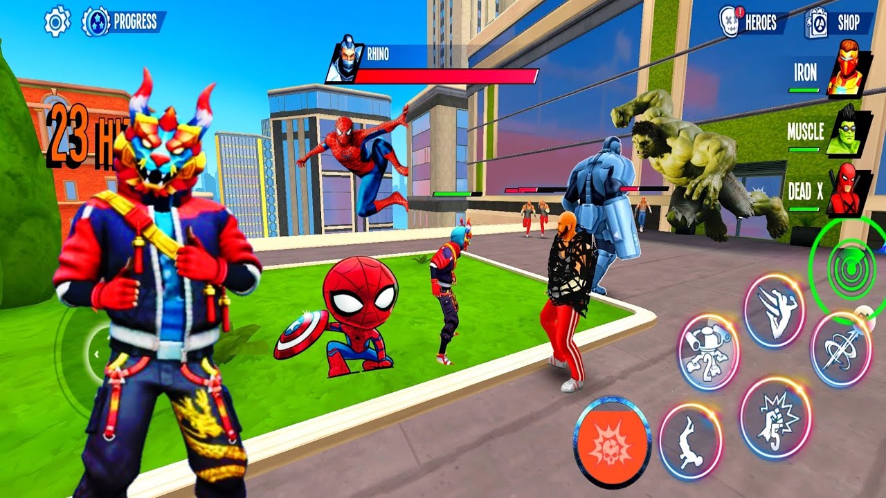 Spider Fighter 3 Gameplay || New Character Unlock || Spiderman Fighting ...