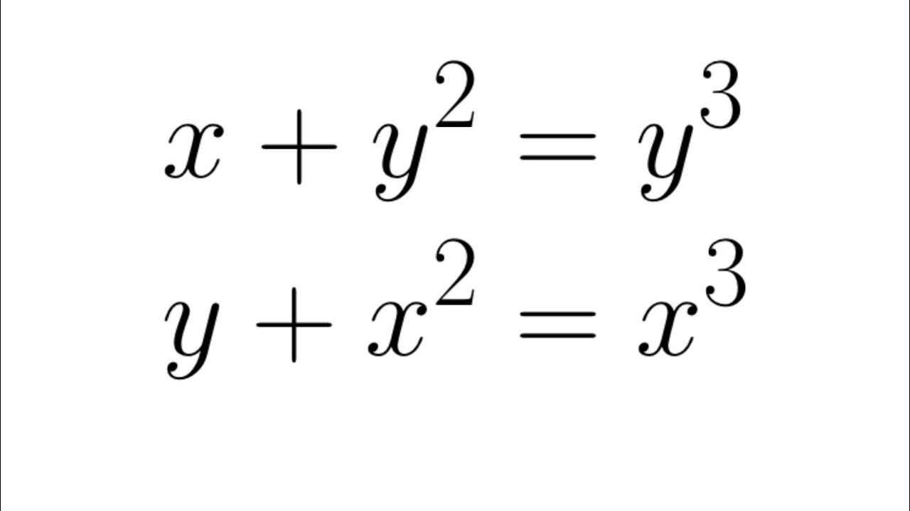 Very Beautiful Equations in the National Maths Olympiad | Czech and ...