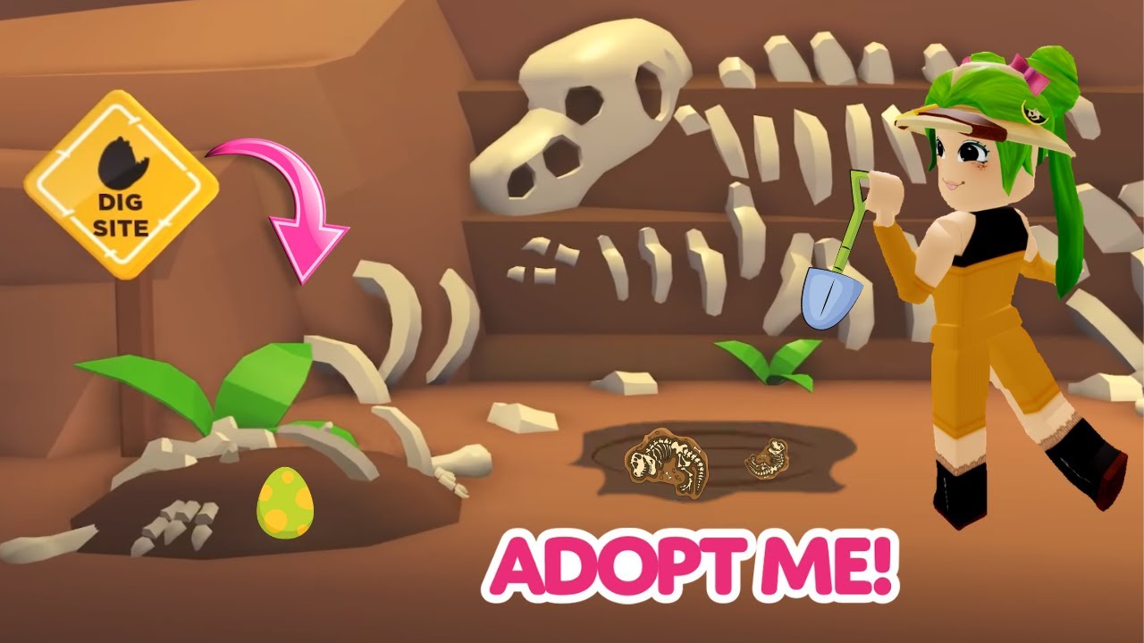 🦖EXPLORA LA ISLA FOSIL DE ADOPT ME *IMPRESIONANTE* AYUDA A LLEVAR ...