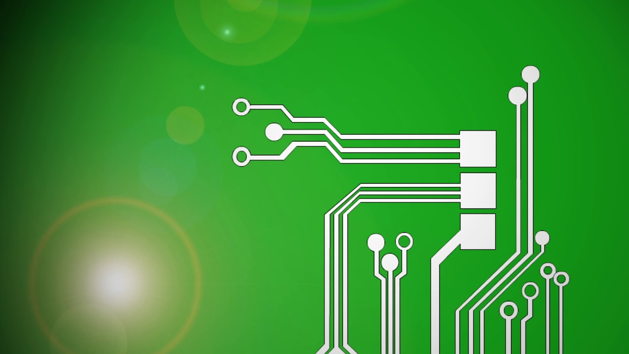 Circuit Board animation test, Adobe Animate / After Effects - YouTube