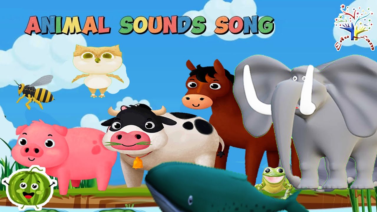 The Animal Sounds Song AW2AFA | What sounds does the animals make ...