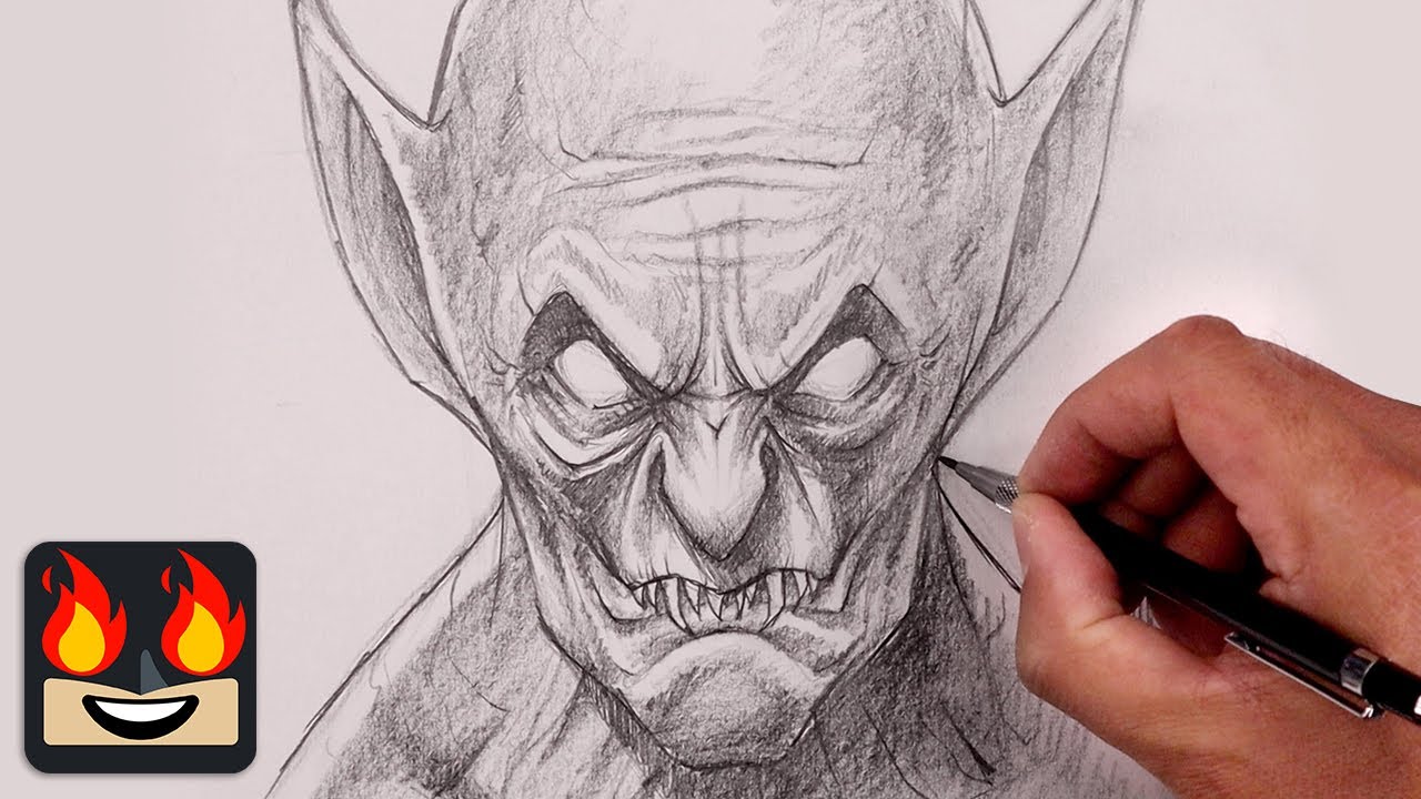 How To Draw Dracula - YouTube
