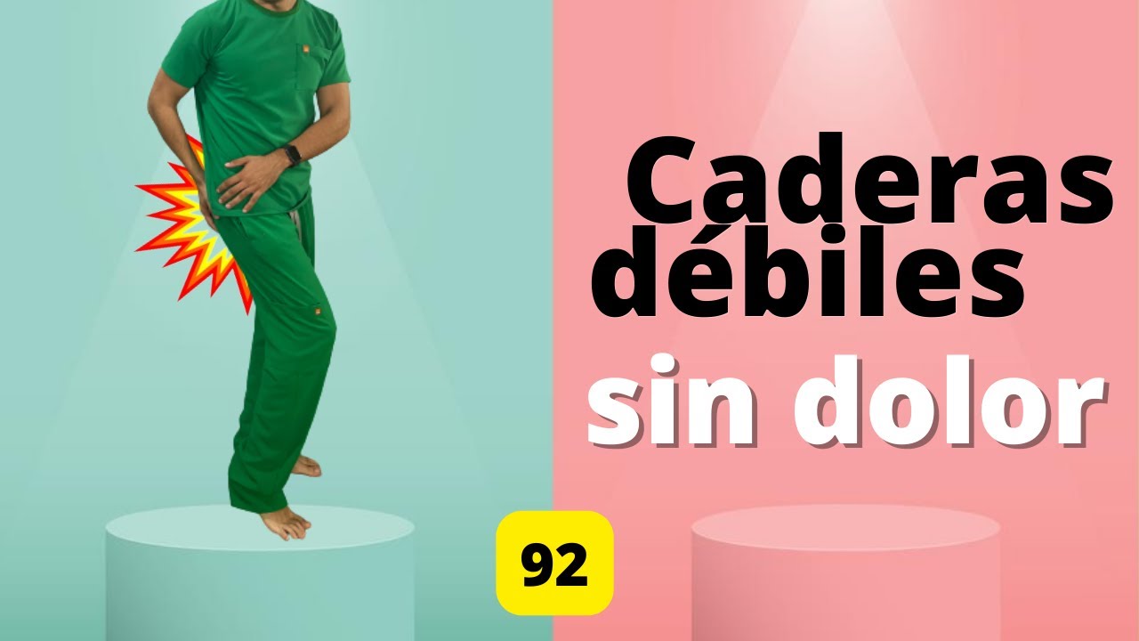 Caderas débiles como fortalecerla sin lesión - YouTube