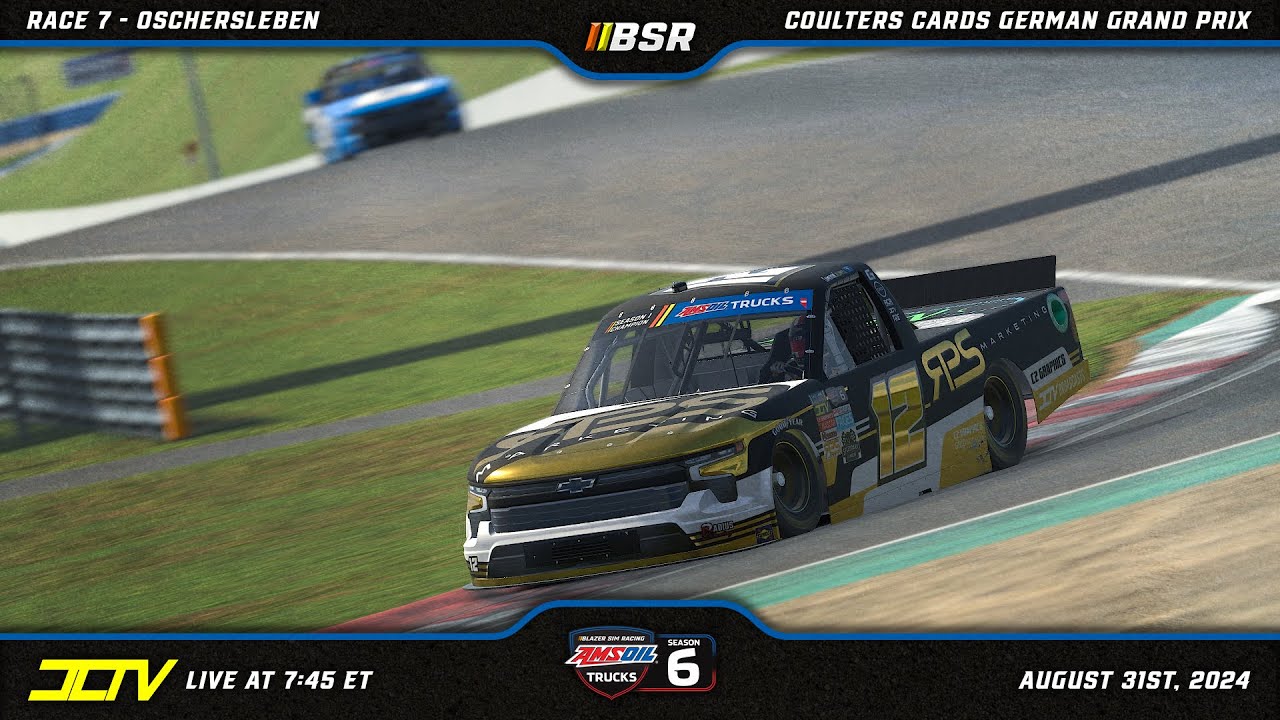 iRacing // BSR AMSOIL Truck Series Coulters Cards German Grand Prix at ...