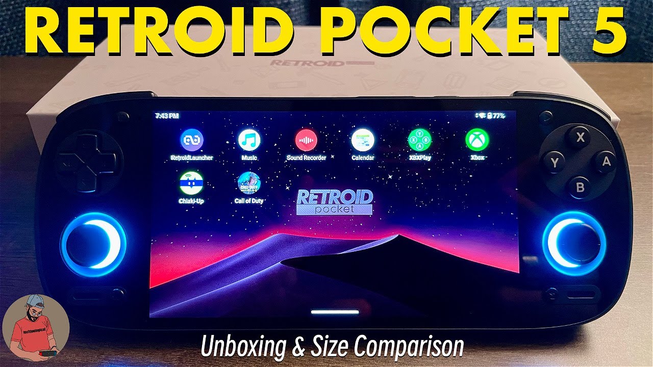 Retroid Pocket 5 Unboxing + Size Comparison with 9 Popular Handheld ...