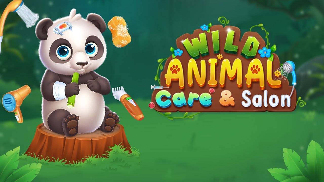 Wild Animal Care and Salon - Dressup Game by Cutedressup.com - YouTube