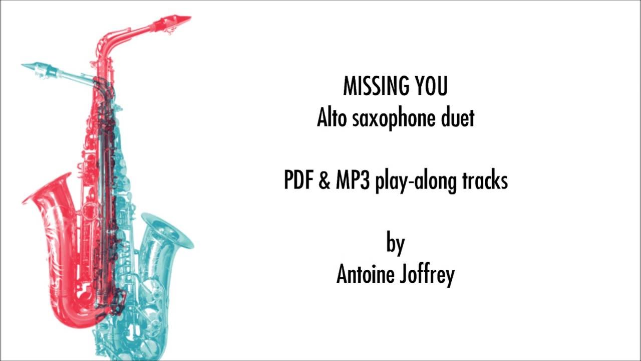 Missing You - Alto saxophone duet - YouTube