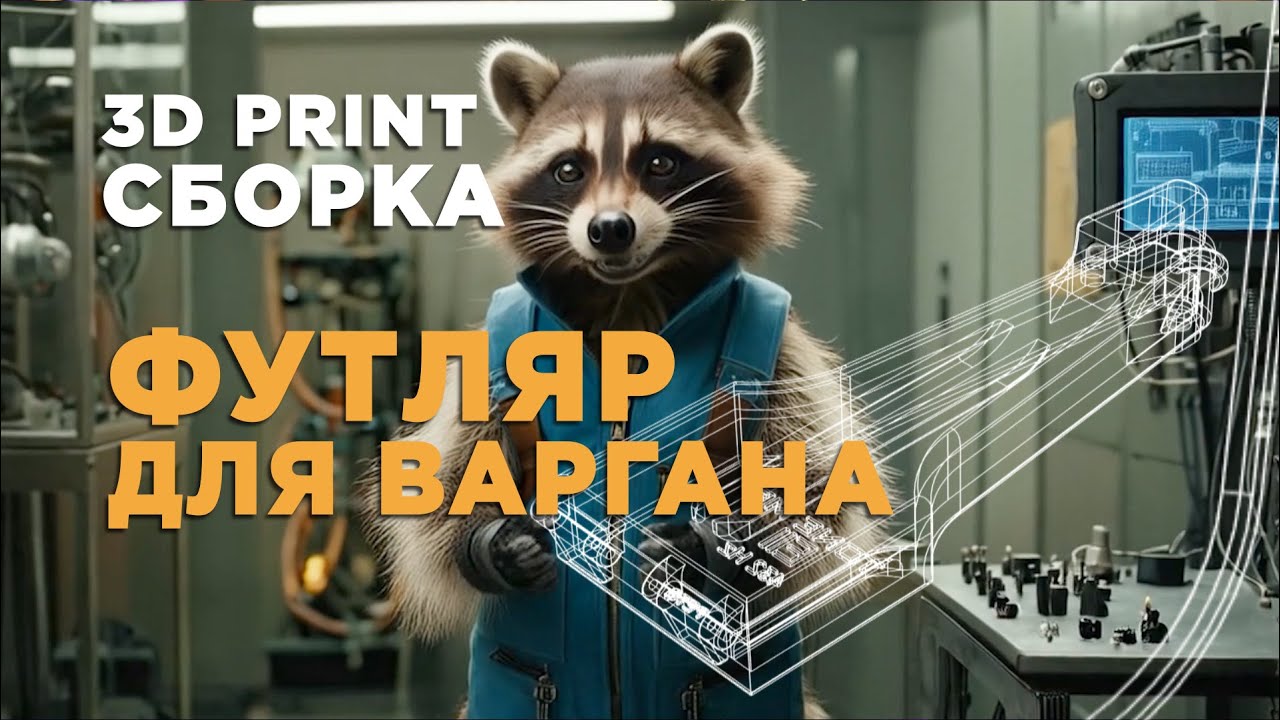 Сборка футляра для варгана | Createch 3D - YouTube