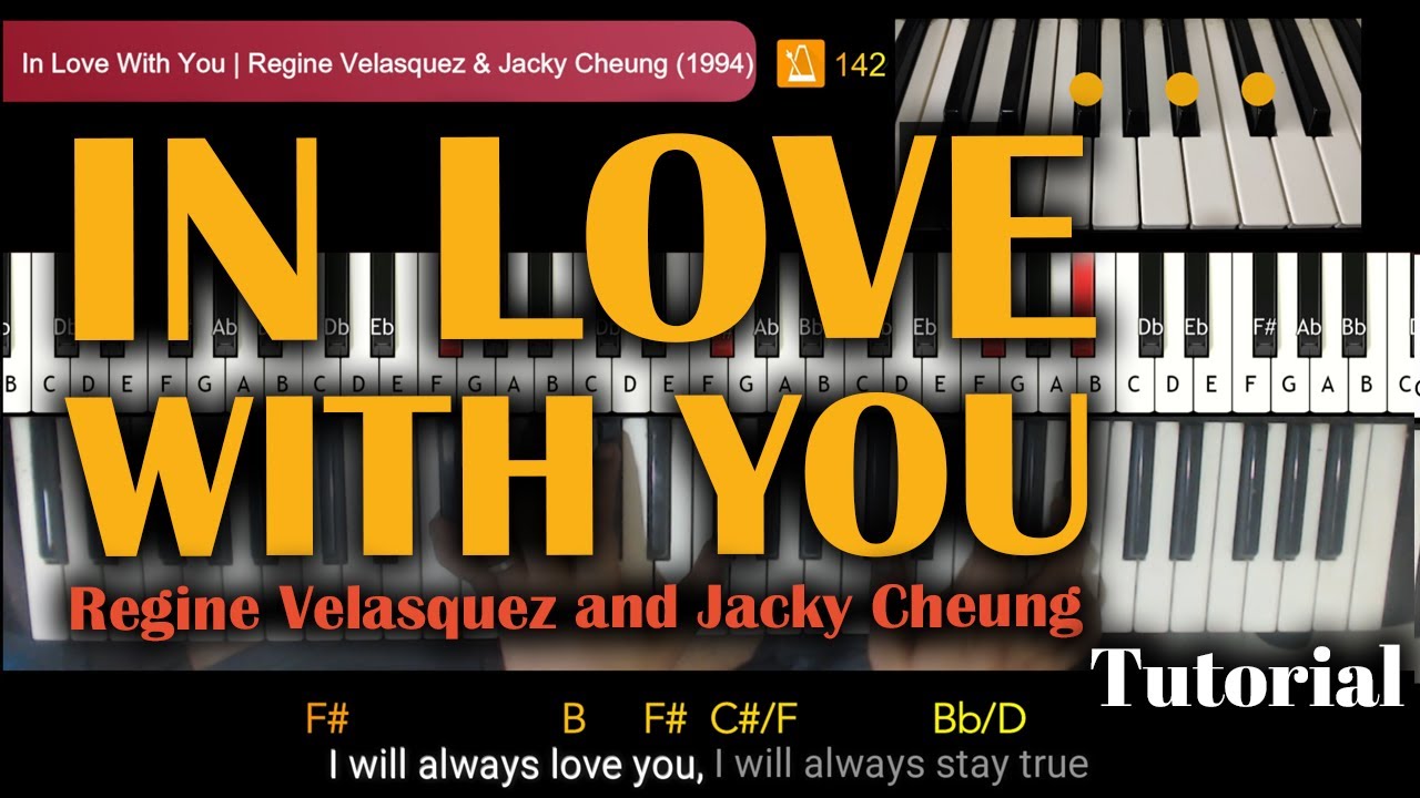 In Love With You | Regine Velasquez and Jacky Cheung | How to Play ...