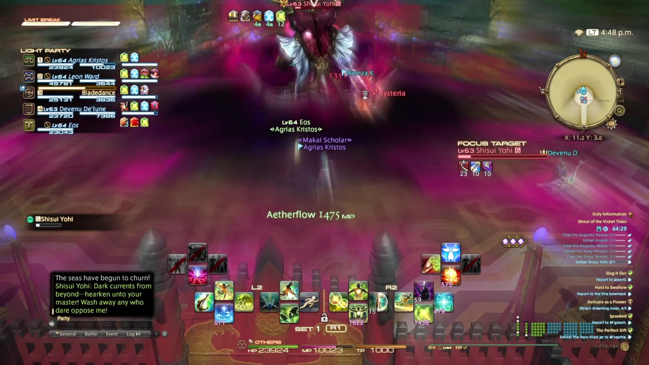 FINAL FANTASY XIV troll karma on lb - YouTube