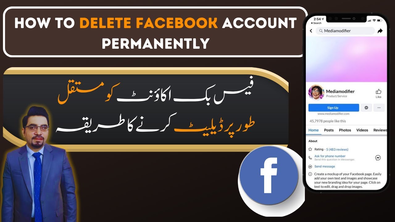 Facebook Account Deletion Tutorial (Easy Steps) | How to Delete ...