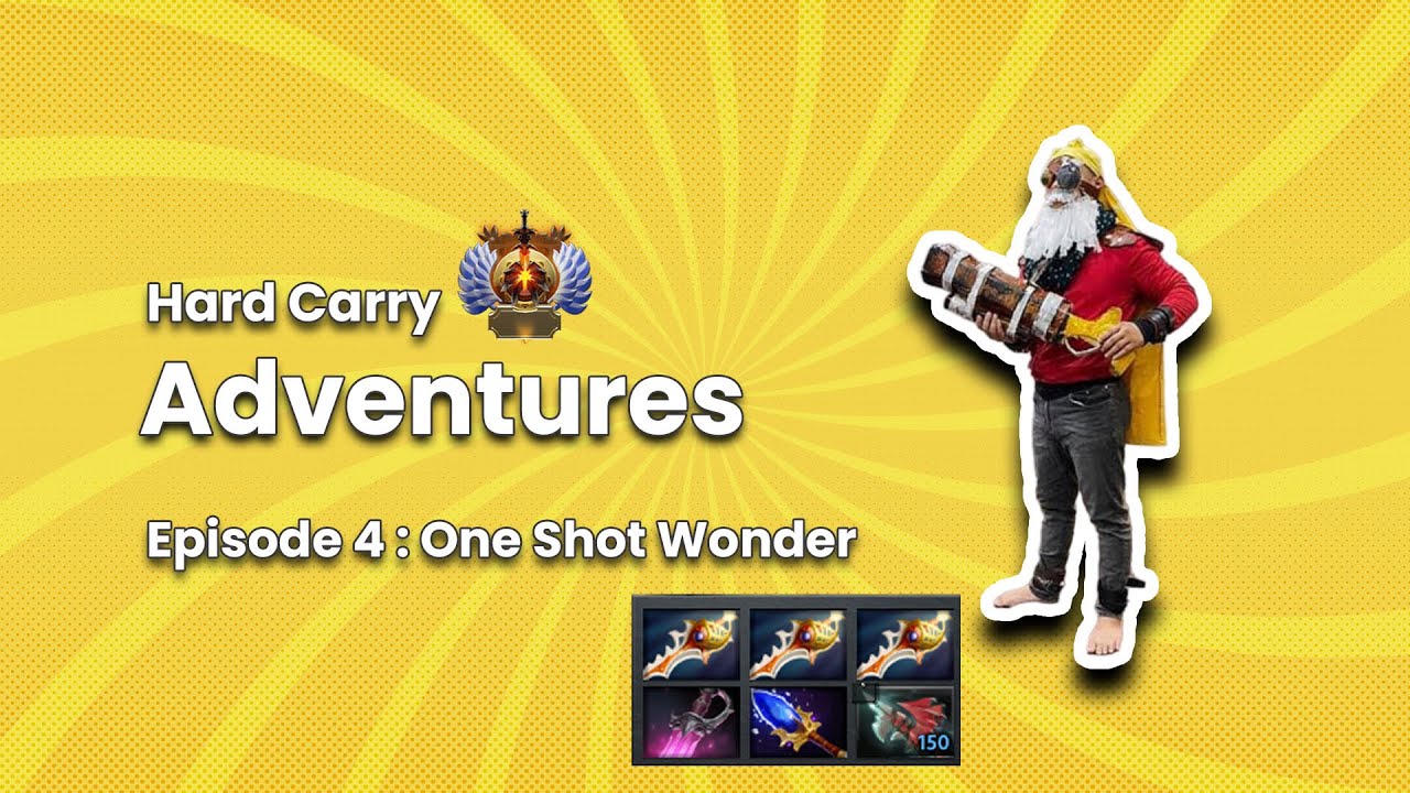 Dota 2 Hard Carry Adventures / Episode 4 : One shot Wonder - YouTube