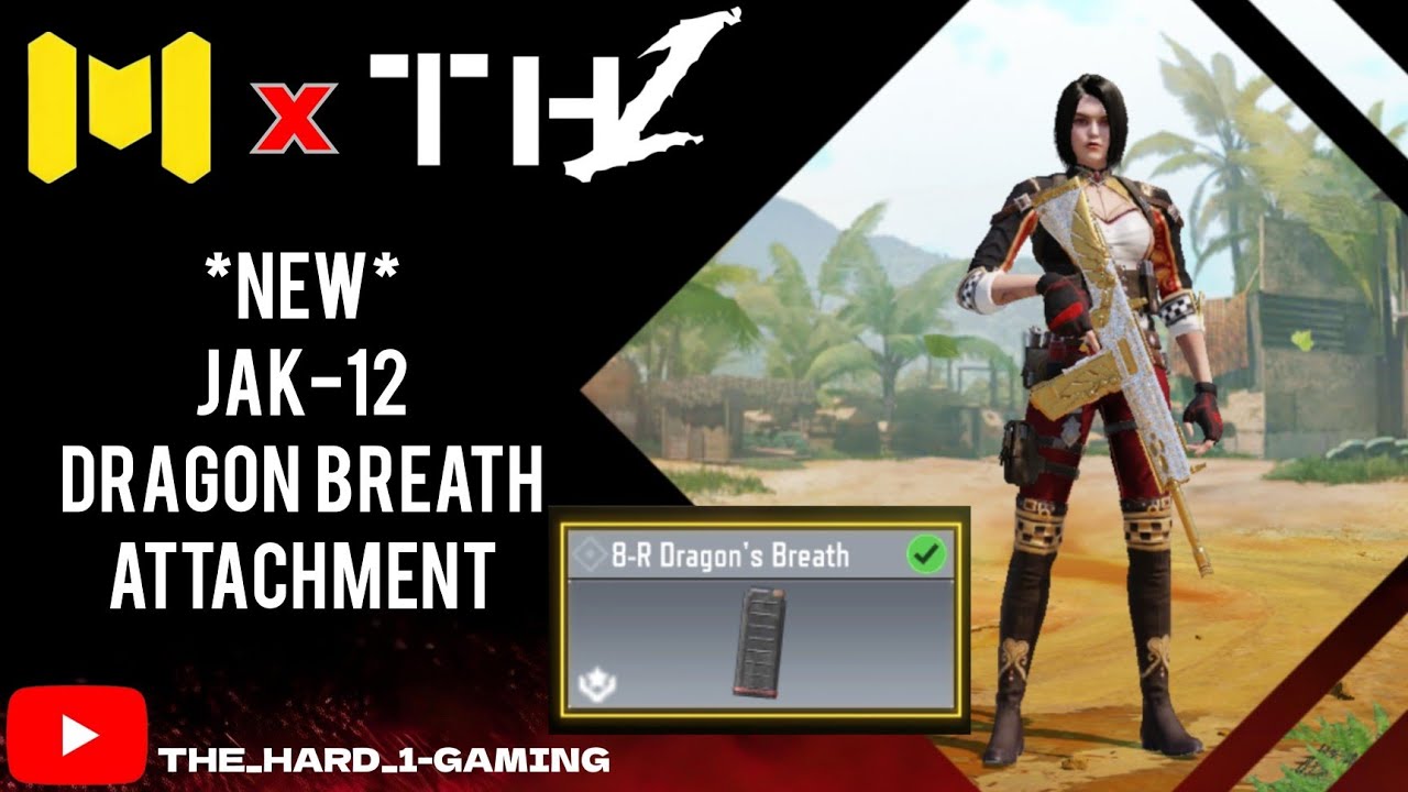 *NEW* JAK 12 "DRAGON BREATH" ATTACHMENT | GAMEPLAY | CODM | TH1 # ...
