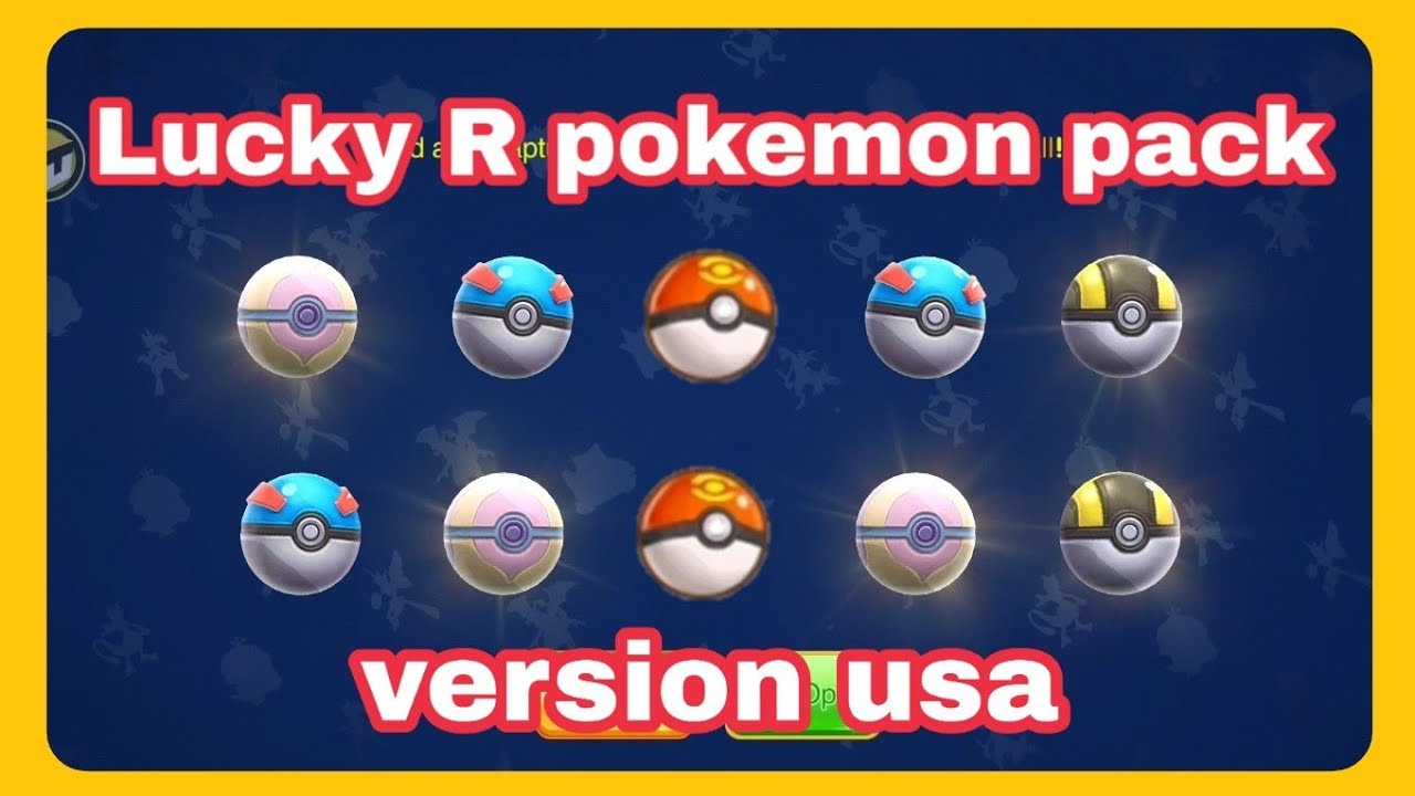 magical monster || game pokemon || lucky R pokemon pack version usa ...