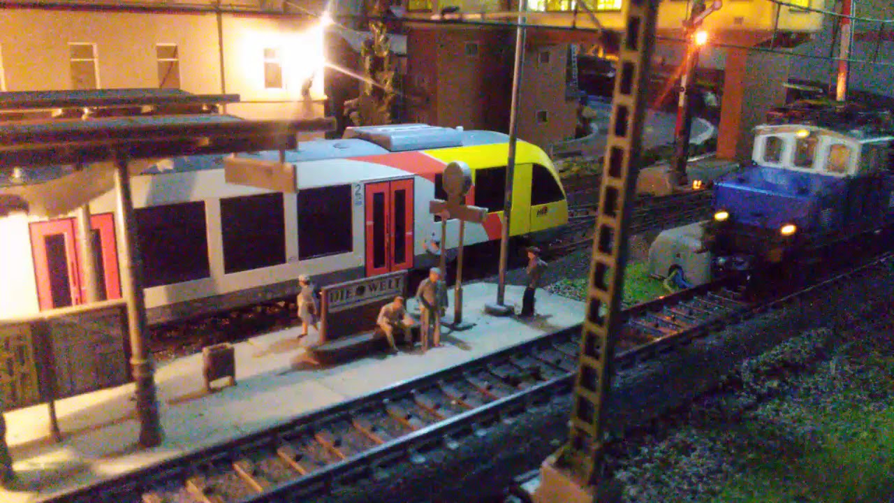 Marklin small HO layout - YouTube