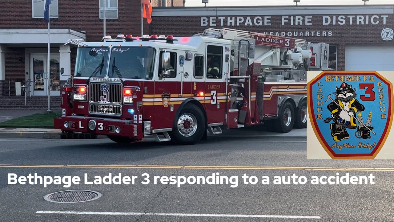 Bethpage Fire Department Ladder 3 Responding To A Auto Accident YouTube bethpage-fire-department-ladder-3-responding-to-a-auto-accident-youtube