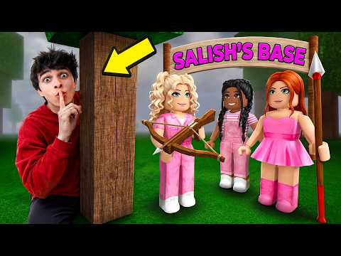 Sneaking Into A Girls Only Base In 99 Nights In The Forest!