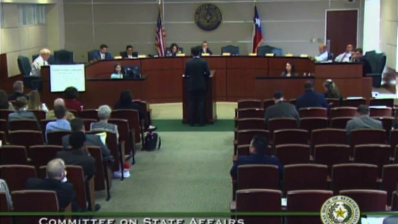 House State Affairs - HB 582: Michael Barba, Texas Catholic Conference ...