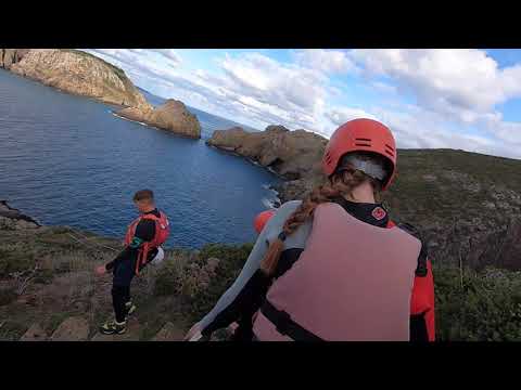 Coasteering adventure in Sark