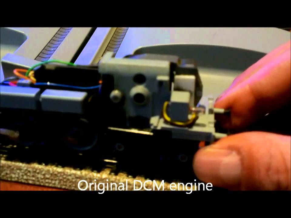 Ball bearings on Maerklin DCM engine - YouTube
