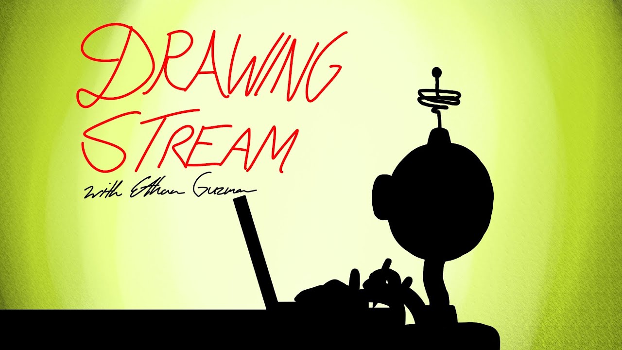 live drawing stream #1 - YouTube
