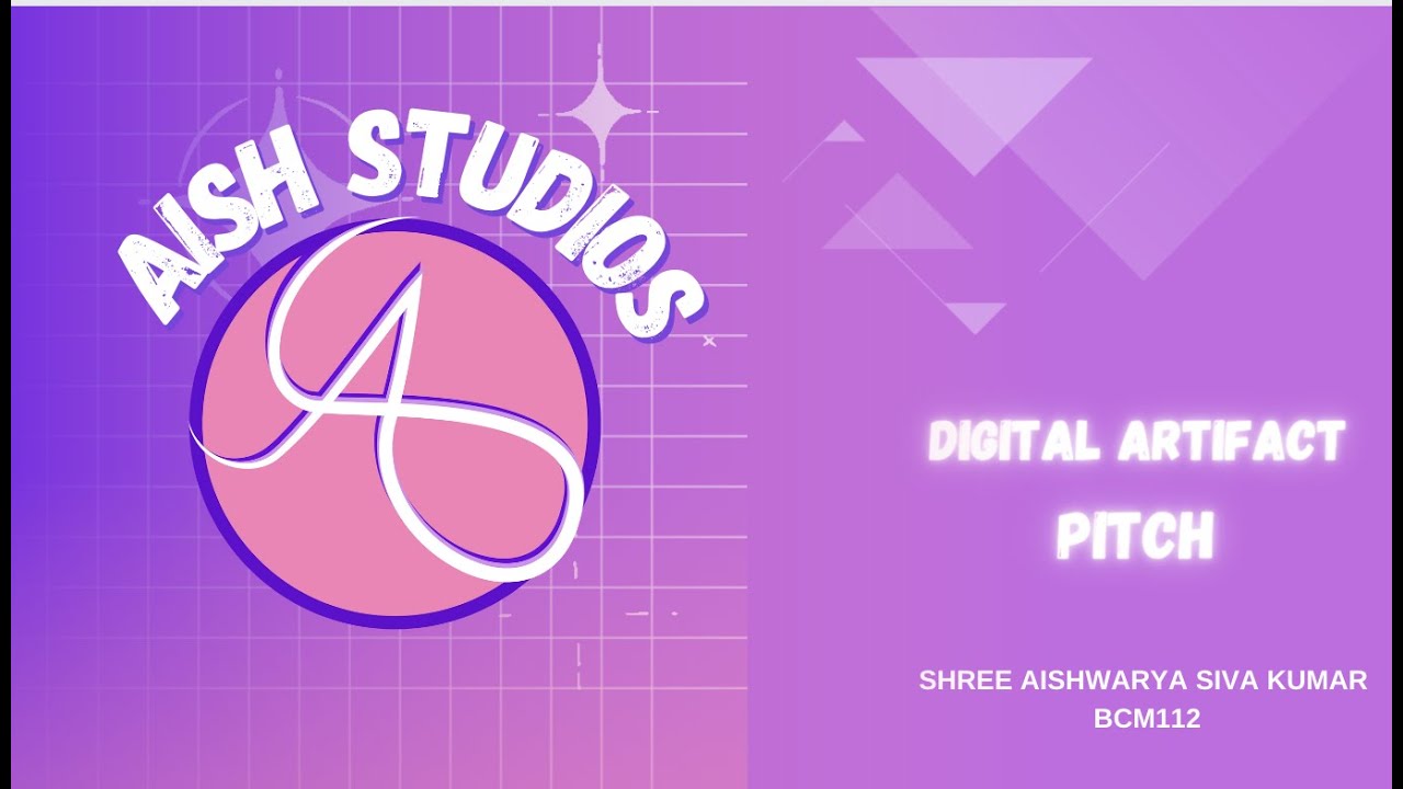Aish Studios Digital Artifact PITCH BCM 112 - YouTube