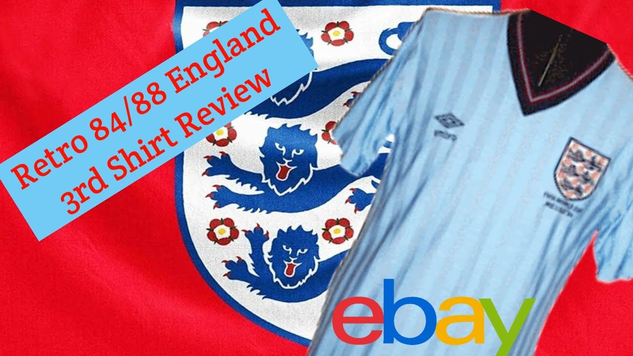 England Retro 84/88 3rd Shirt Review - YouTube