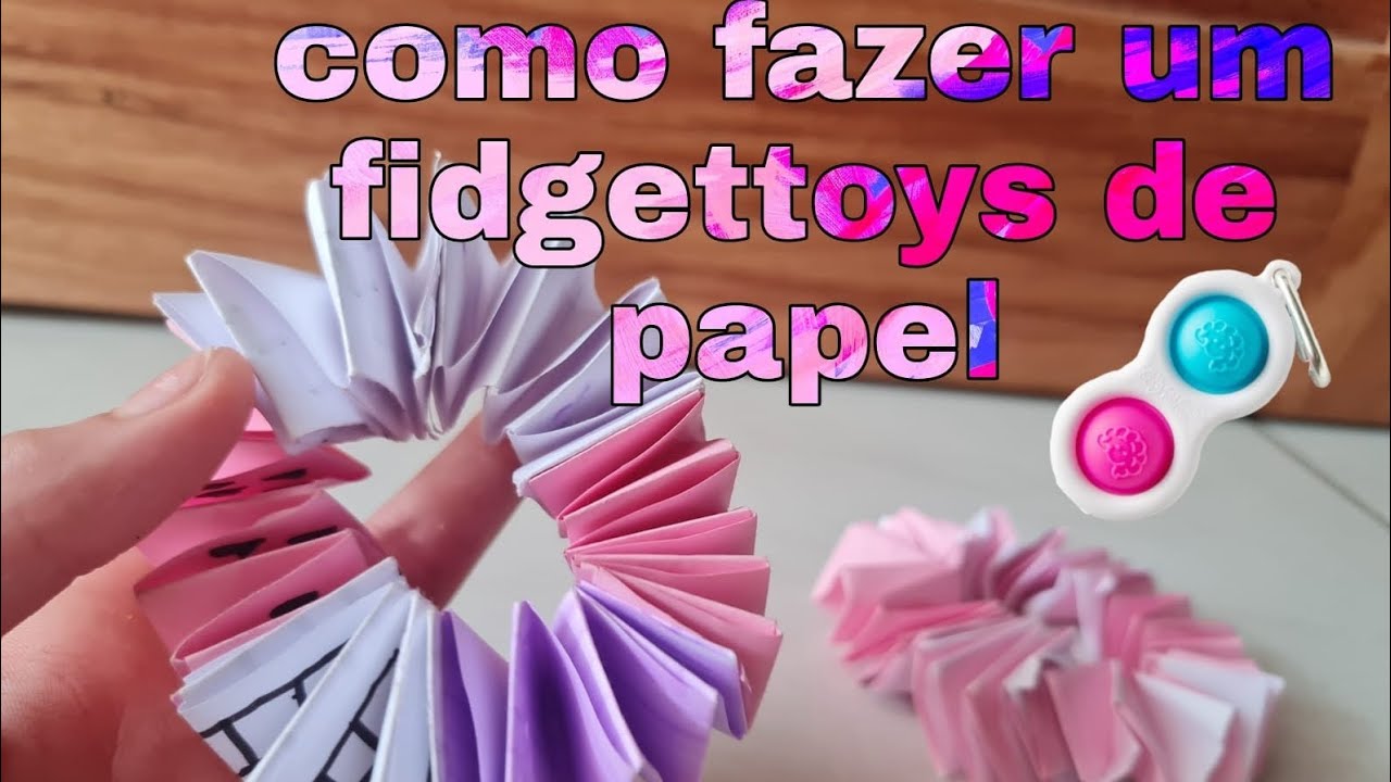tutorial figettoy de papel😄🤗 - YouTube