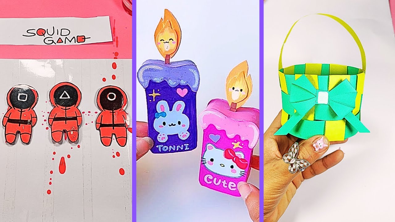 Easy craft ideas/ miniature craft /Paper craft/ how to make /DIY/school ...