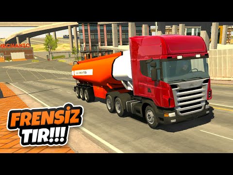 Bu Tırın Frenleri Tutmuyor !!! Car Parking Multiplayer