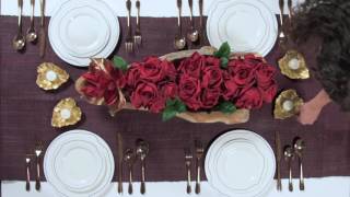 Red and Gold Wedding Product Demo for Jamali Garden