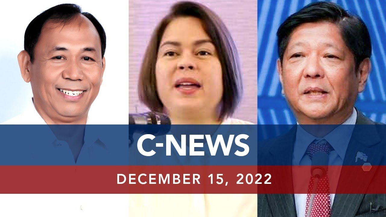 UNTV: C-NEWS | December 15, 2022 - YouTube