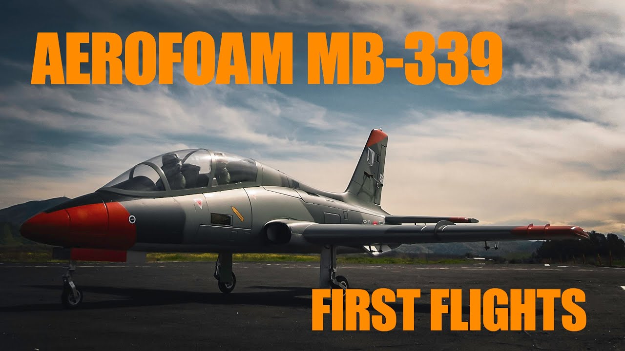 AEROFOAM MB 339 FIRST FLIGHTS#aviation #airplane #jet #automobile # ...