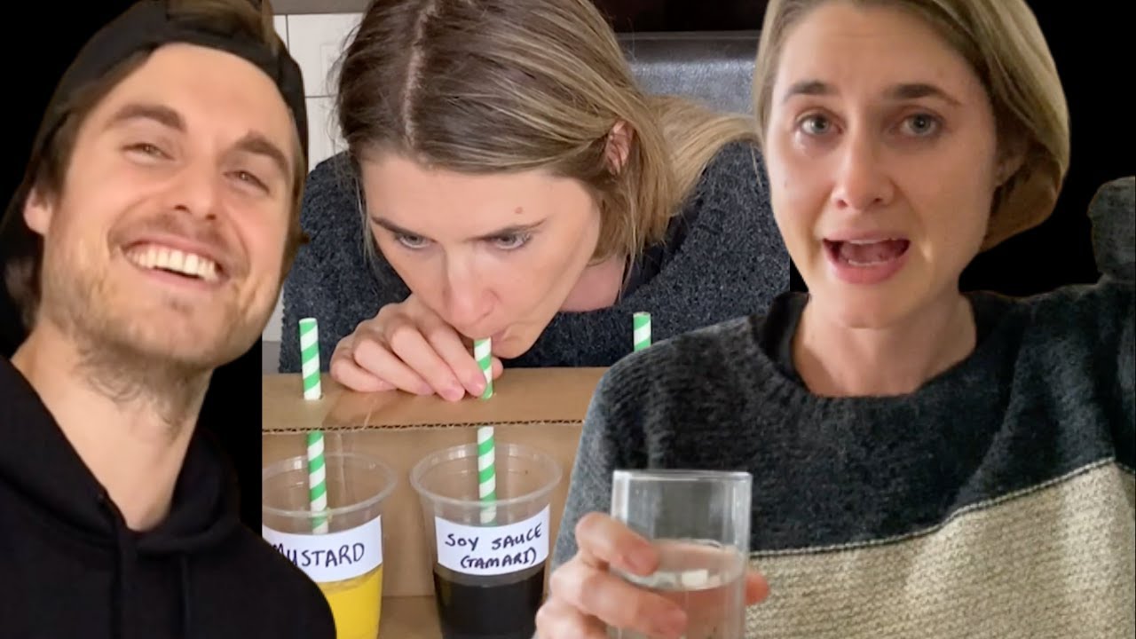 5 DRINKS TASTE CHALLENGE!!! - YouTube