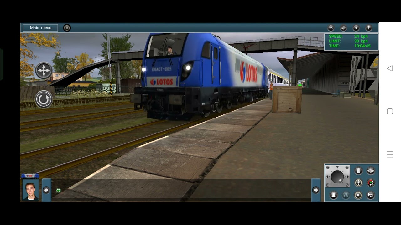 Trainz Android #96 E6ACT-005 z Pociągiem Służbowym LOTOS-u - YouTube