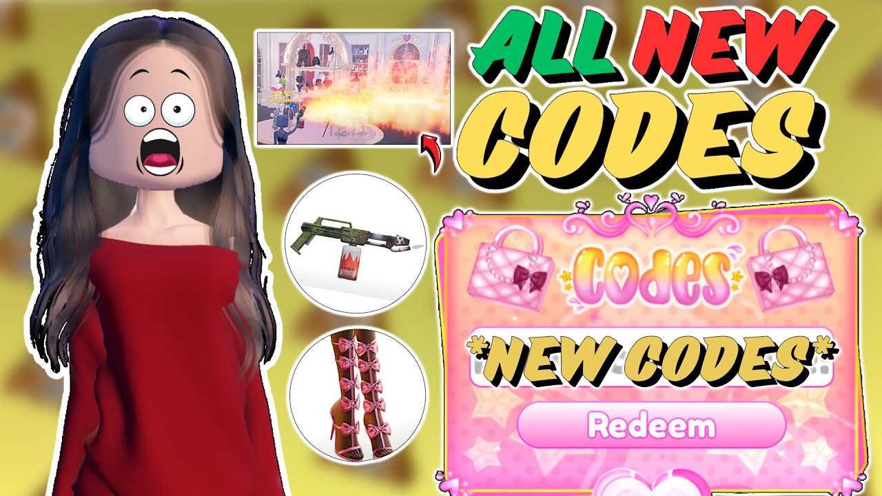 ALL *NEW CODES* & *FREE VIP* in Dress to Impress APRIL FOOL UPDATE ...