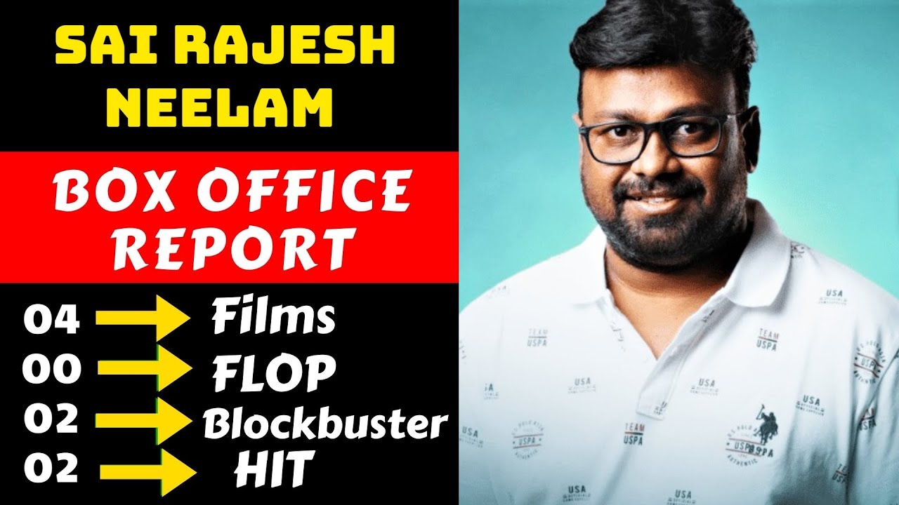 Baby Director Sai Rajesh Neelam Hit And Flop All Movies List With Box ...