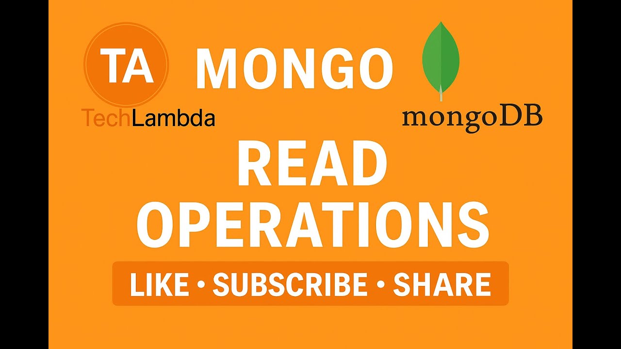 MongoDB Read Operations Tutorial | Read Documents with MongoDB | Beginner-Friendly Guide - YouTube