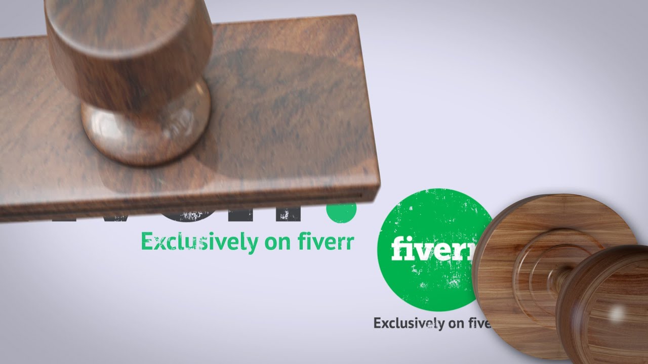 Stamp Logo Intro In just 5$ only - YouTube