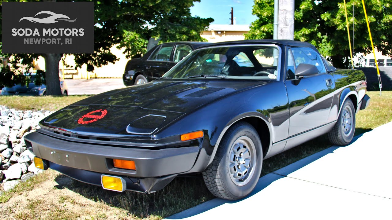 1980 Triumph TR7 Spider - YouTube