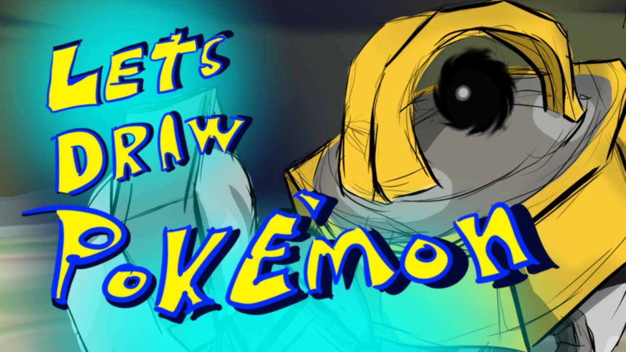Melmetal Lets Draw Pokémon With Krita In My Style - YouTube