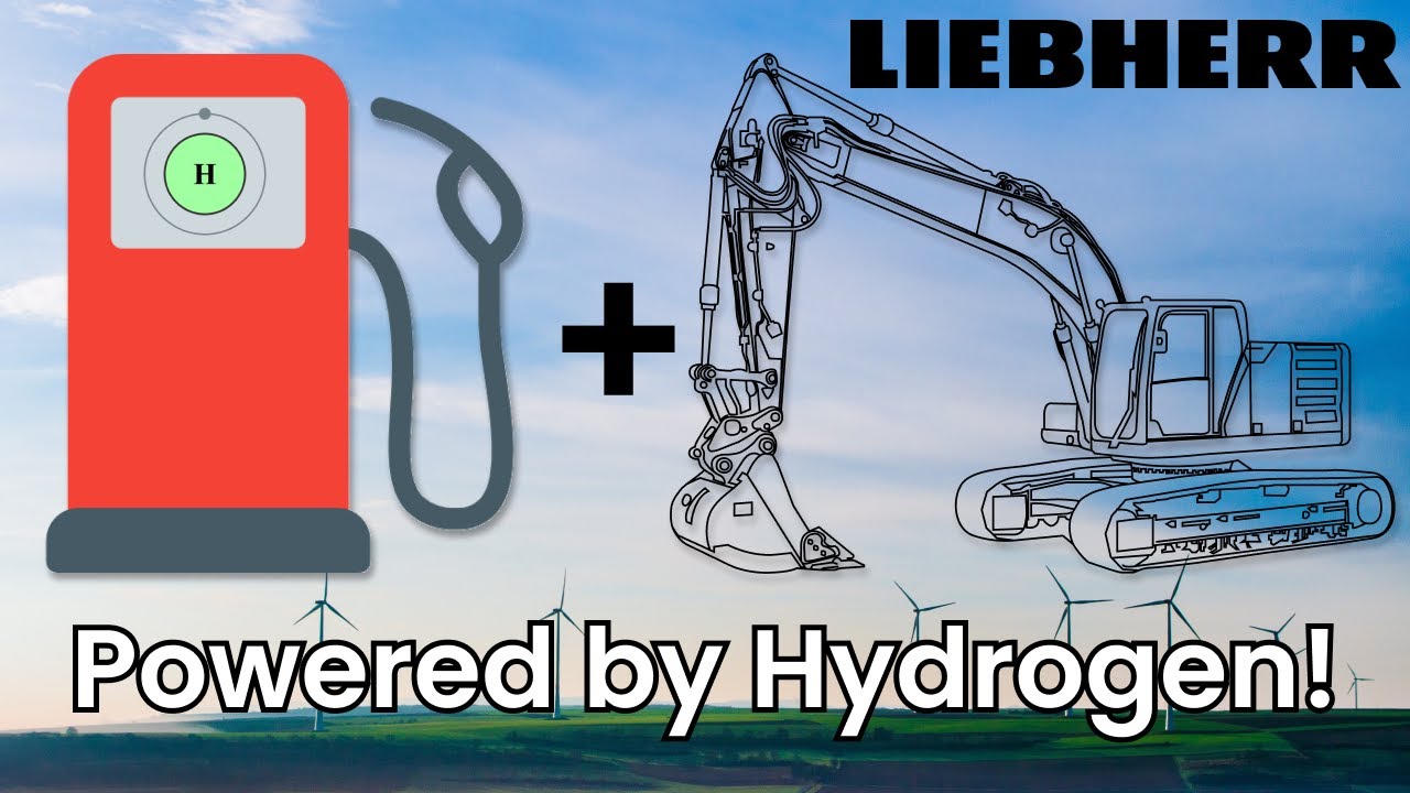 Check out the Liebherr R9XXH2 Hydrogen Powered Excavator - YouTube