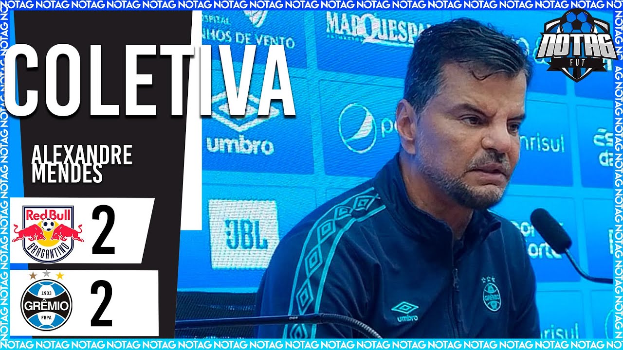 [AO VIVO] COLETIVA ALEXANDRE MENDES - PÓS JOGO - RB BRAGANTINO 2 x 2 ...