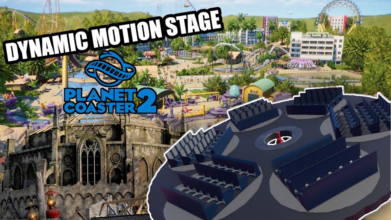 Dynamic Motion Stage on Planet Coaster 2 ? (Danse Macabre) - YouTube
