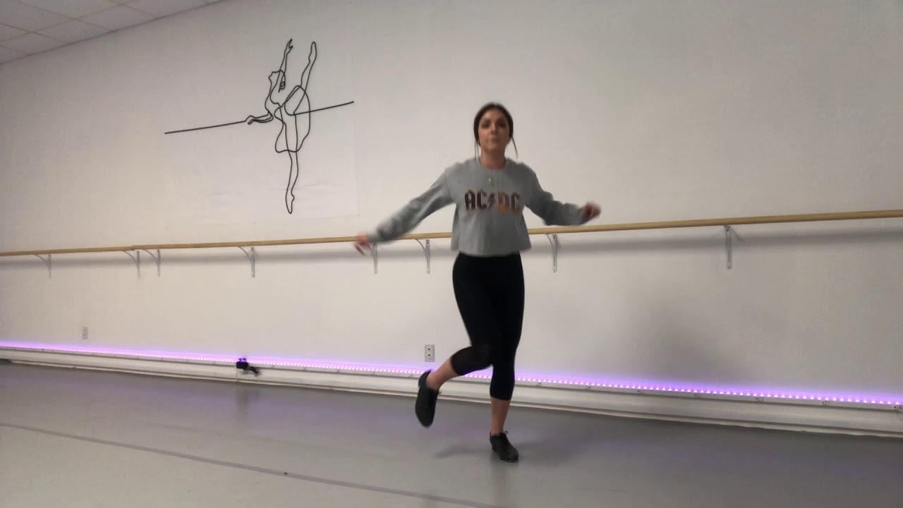 Beginner/intermediate tap combo part three - YouTube