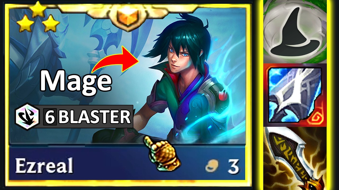 Double-Cast Mage Ezreal ⭐⭐⭐ PEW-PEW! - YouTube