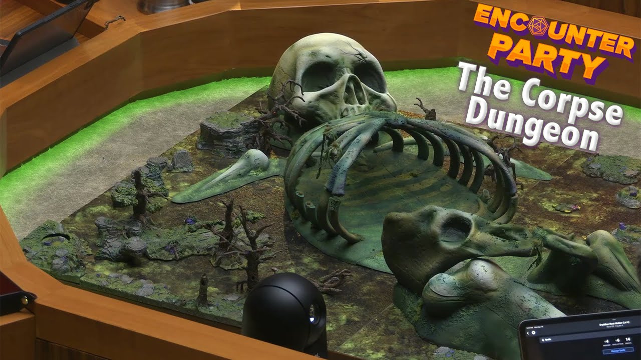 Revealing a Massive Skeleton Terrain for Dungeons & Dragons - Encounter ...