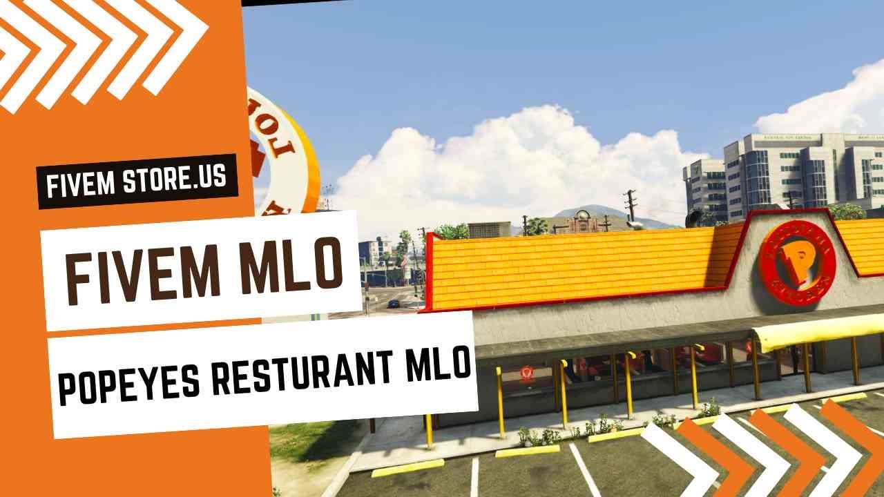 Popeyes MLO FiveM #fivem #popeyes #restaurant - YouTube