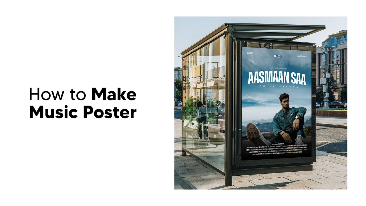 How to Make Music Poster In Photoshop - YouTube