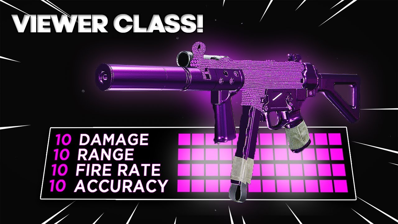 I had a VIEWER make this INSANE MP5 CLASS SETUP.. (Best MP5 Class Setup ...